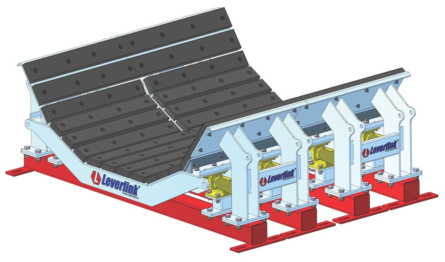 Leverlink's revolutionary Dynamic Impact Bed for Conveyors