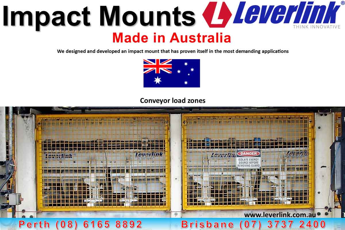 Impact Mounts - Conveyor Impact Mount - Conveyor Protection - Leverlink