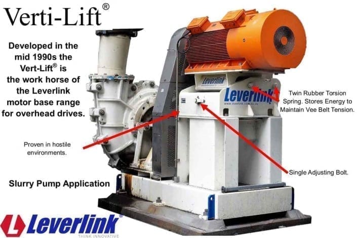 Motor Bases - Self Tensioning, Adjustable Plate | Leverlink