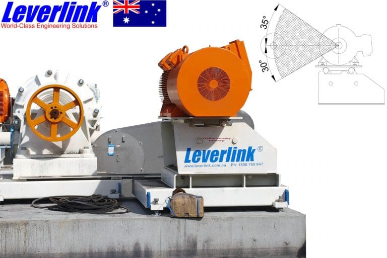 LEVERLINK HA Series Heavy Duty Motor Base | Large Slurry Pump